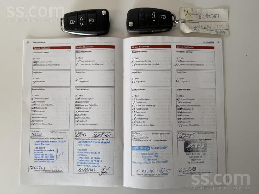 Black Audi A3 2013 in Ogre, with an engine capacity of 1.80 L and mileage of 248 thousand km for 9750 €, photo 32 on AUTOMOTO.COM.LV