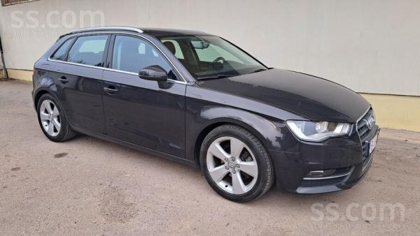 Melns Audi A3 2013 Ogre, ar dzinēja tilpumu 1.40 L un nobraukumu 238 tūkst. km par 7850 €, foto 1 vietnē AUTOMOTO.COM.LV
