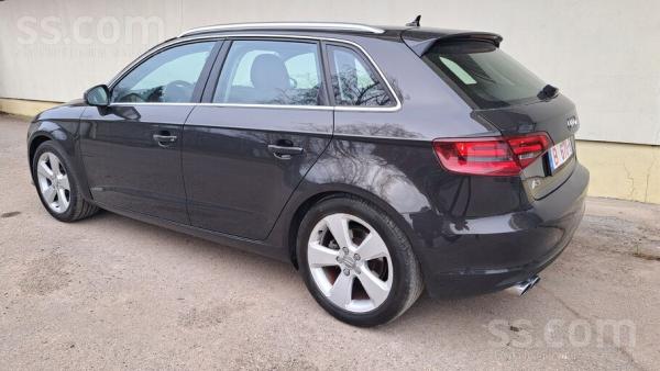 Melns Audi A3 2013 Ogre, ar dzinēja tilpumu 1.40 L un nobraukumu 238 tūkst. km par 7850 €, foto 2 vietnē AUTOMOTO.COM.LV