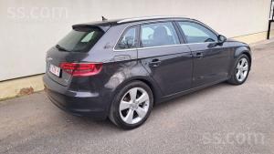 Black Audi A3 2013 in Ogre, with an engine capacity of 1.40 L and mileage of 238 thousand km for 7850 €, photo 5 on AUTOMOTO.COM.LV