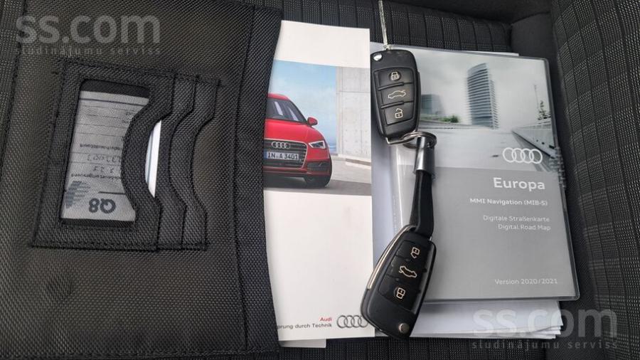 Black Audi A3 2013 in Ogre, with an engine capacity of 1.40 L and mileage of 238 thousand km for 7850 €, photo 31 on AUTOMOTO.COM.LV