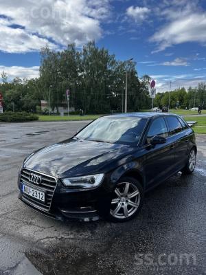 Black Audi A3 2013 in Riga, with an engine capacity of 1.40 L and mileage of 214 thousand km for 8000 €, photo  on AUTOMOTO.COM.LV