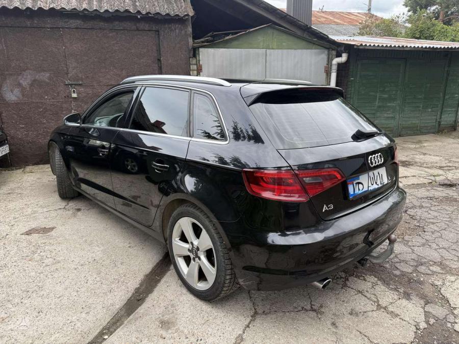Черный Ауди А3 2013 в Каунас, объемом двигателя 1.60 л и пробегом 210 тыс. км за 6500 €, фото 5 на AUTOMOTO.COM.LV