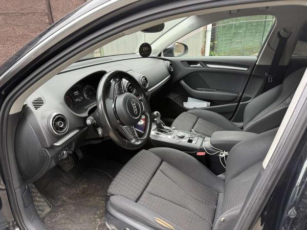 Black Audi A3 2013 in Kaunas, with an engine capacity of 1.60 L and mileage of 210 thousand km for 6500 €, photo 8 on AUTOMOTO.COM.LV