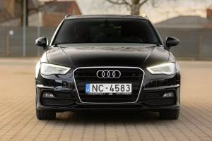 Black Audi A3 2013 in Jelgava, with an engine capacity of 2.00 L and mileage of 284 thousand km for 11900 €, photo 4 on AUTOMOTO.COM.LV