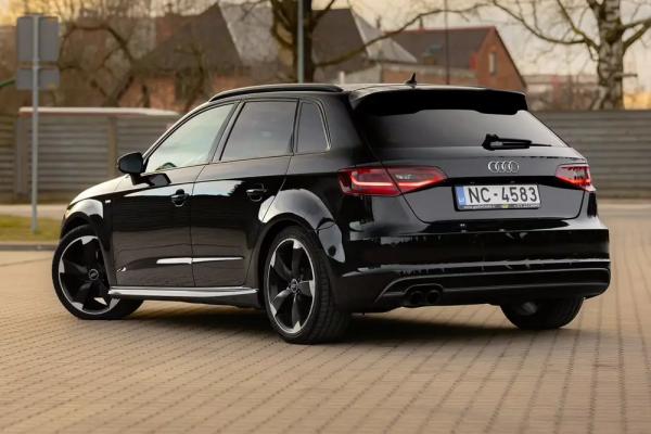 Melns Audi A3 2013 Jelgava, ar dzinēja tilpumu 2.00 L un nobraukumu 284 tūkst. km par 11900 €, foto 4 vietnē AUTOMOTO.COM.LV