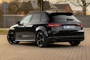 Black Audi A3 2013 in Jelgava, with an engine capacity of 2.00 L and mileage of 284 thousand km for 11900 €, photo 5 on AUTOMOTO.COM.LV