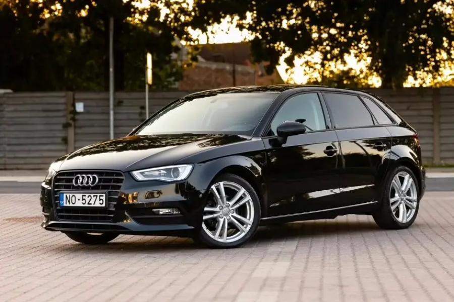 Black Audi A3 2013 in Jelgava, with an engine capacity of 2.00 L and mileage of 240 thousand km for 10990 €, photo 1 on AUTOMOTO.COM.LV