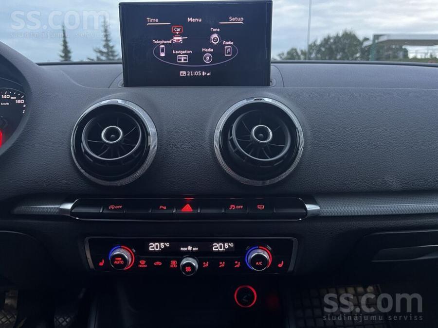 Black Audi A3 2013 in Jelgava, with an engine capacity of 2.00 L and mileage of 585 thousand km for 4250 €, photo 8 on AUTOMOTO.COM.LV