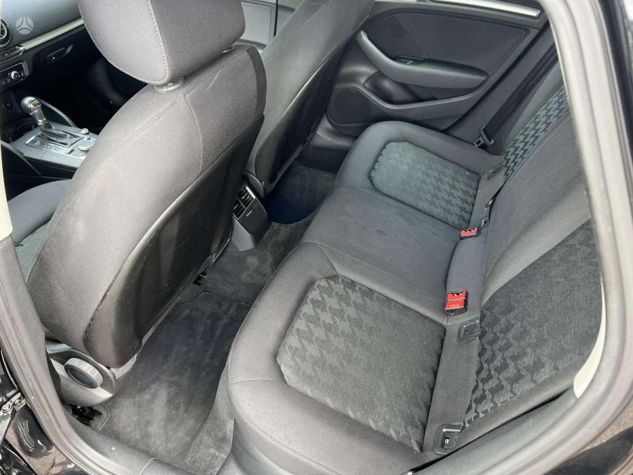 Black Audi A3 2013 in Kaunas, with an engine capacity of 1.39 L and mileage of 113 thousand km for 8200 €, photo 9 on AUTOMOTO.COM.LV