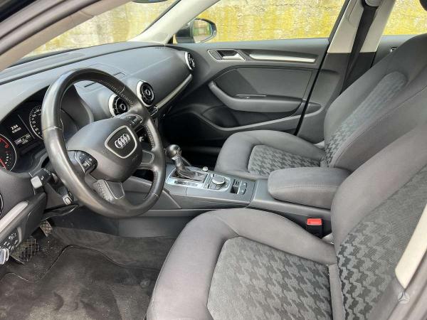 Melns Audi A3 2013 Kauņa, ar dzinēja tilpumu 1.39 L un nobraukumu 113 tūkst. km par 8200 €, foto 9 vietnē AUTOMOTO.COM.LV