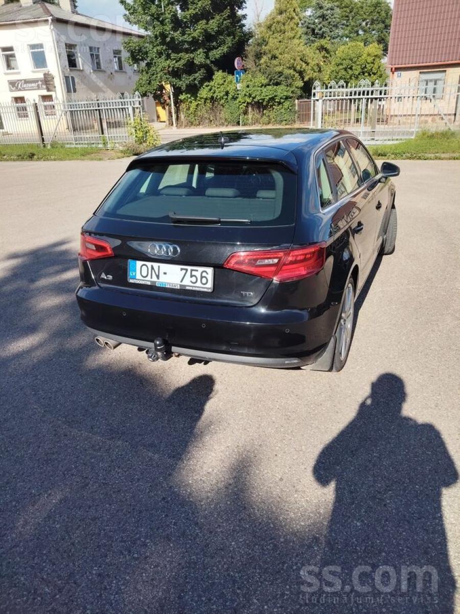 Melns Audi A3 2013 Rēzekne, ar dzinēja tilpumu 2.00 L un nobraukumu 281 tūkst. km par 6500 €, foto 3 vietnē AUTOMOTO.COM.LV