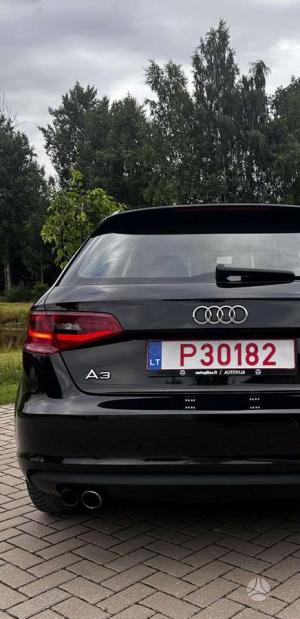 Melns Audi A3 2013 Utena, ar dzinēja tilpumu 1.40 L un nobraukumu 363 tūkst. km par 6750 €, foto 19 vietnē AUTOMOTO.COM.LV
