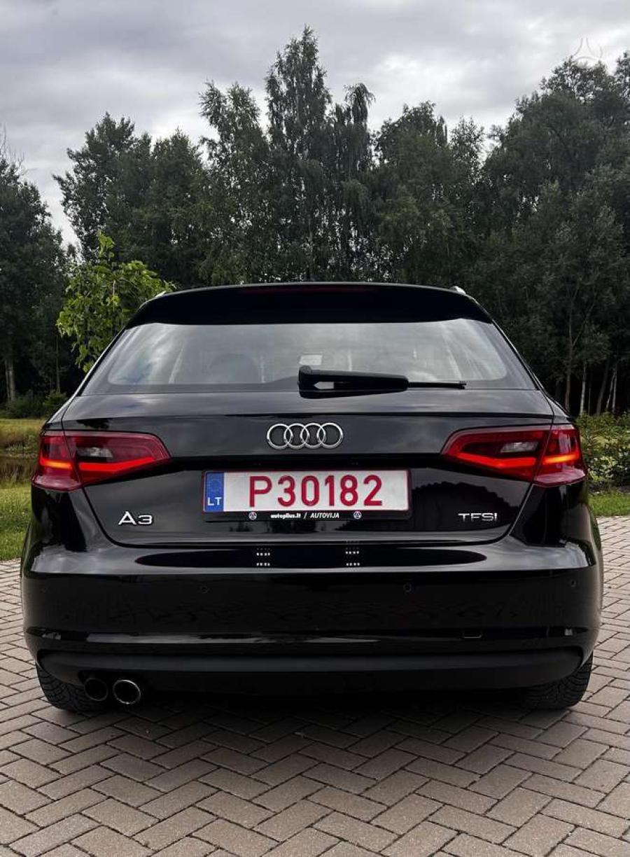 Melns Audi A3 2013 Utena, ar dzinēja tilpumu 1.40 L un nobraukumu 363 tūkst. km par 6750 €, foto 21 vietnē AUTOMOTO.COM.LV