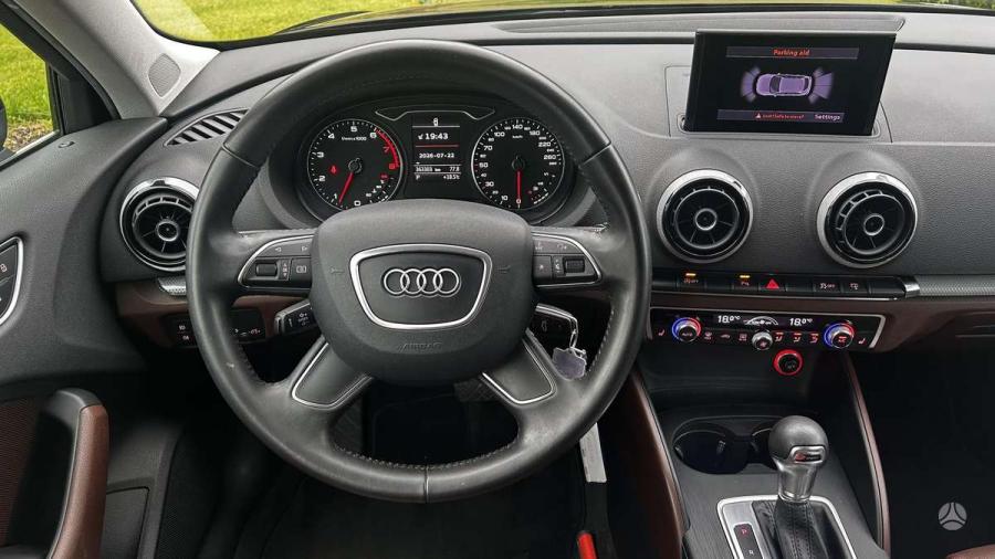 Melns Audi A3 2013 Utena, ar dzinēja tilpumu 1.40 L un nobraukumu 363 tūkst. km par 6750 €, foto 22 vietnē AUTOMOTO.COM.LV