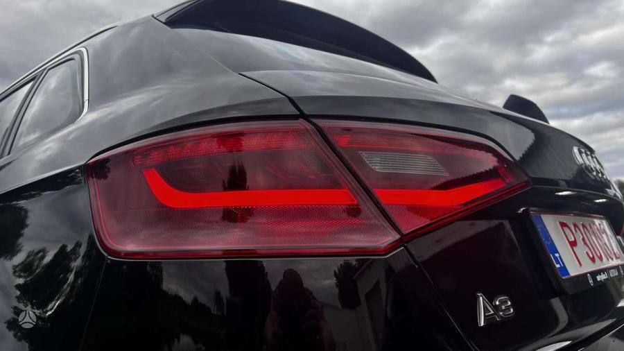 Melns Audi A3 2013 Utena, ar dzinēja tilpumu 1.40 L un nobraukumu 363 tūkst. km par 6750 €, foto 34 vietnē AUTOMOTO.COM.LV