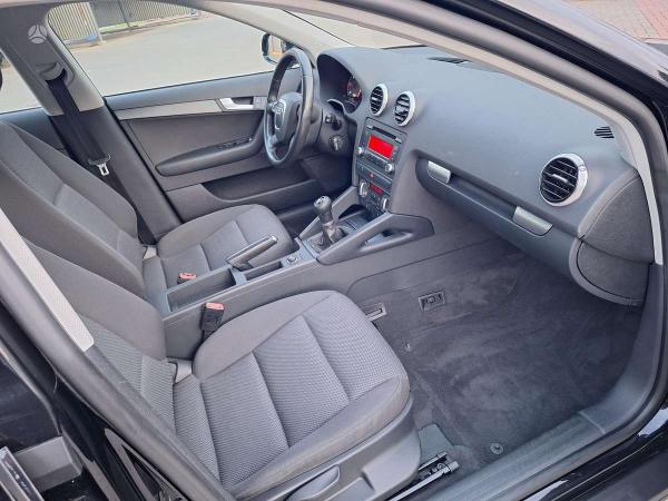 Melns Audi A3 2013 Vilkaviškis, ar dzinēja tilpumu 1.60 L un nobraukumu 270 tūkst. km par 4100 €, foto 9 vietnē AUTOMOTO.COM.LV