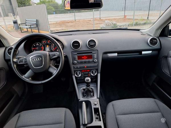 Melns Audi A3 2013 Vilkaviškis, ar dzinēja tilpumu 1.60 L un nobraukumu 270 tūkst. km par 4100 €, foto 10 vietnē AUTOMOTO.COM.LV