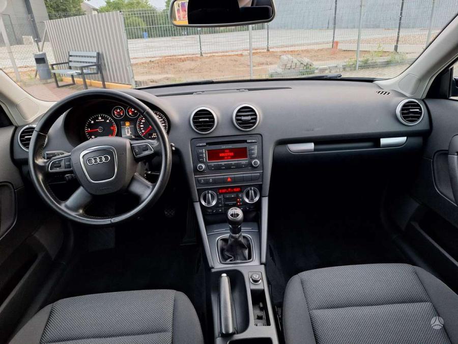Melns Audi A3 2013 Vilkaviškis, ar dzinēja tilpumu 1.60 L un nobraukumu 270 tūkst. km par 4100 €, foto 11 vietnē AUTOMOTO.COM.LV