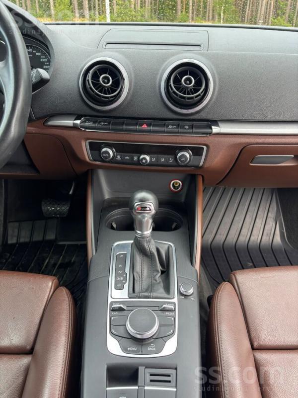Black Audi A3 2013 in Riga, with an engine capacity of 1.20 L and mileage of 98 thousand km for 9000 €, photo 6 on AUTOMOTO.COM.LV