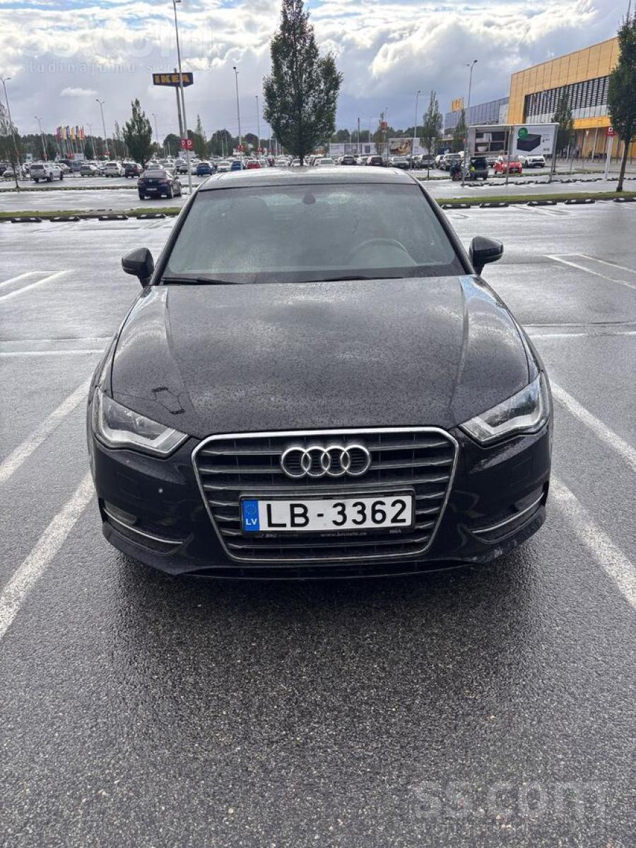 Black Audi A3 2013 in Riga, with an engine capacity of 1.20 L and mileage of 98 thousand km for 9000 €, photo 3 on AUTOMOTO.COM.LV