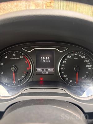 Black Audi A3 2013 in Riga, with an engine capacity of 1.20 L and mileage of 98 thousand km for 9000 €, photo 4 on AUTOMOTO.COM.LV