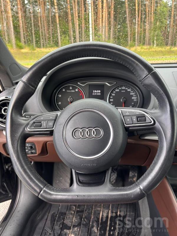 Melns Audi A3 2013 Rīga, ar dzinēja tilpumu 1.20 L un nobraukumu 98 tūkst. km par 9000 €, foto 8 vietnē AUTOMOTO.COM.LV