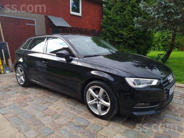 Black Audi A3 2013 in Riga, with an engine capacity of 1.80 L and mileage of 154 thousand km for 9850 €, photo 3 on AUTOMOTO.COM.LV