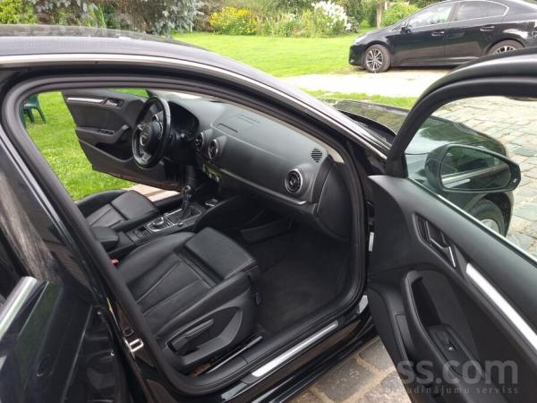 Black Audi A3 2013 in Riga, with an engine capacity of 1.80 L and mileage of 154 thousand km for 9850 €, photo 7 on AUTOMOTO.COM.LV