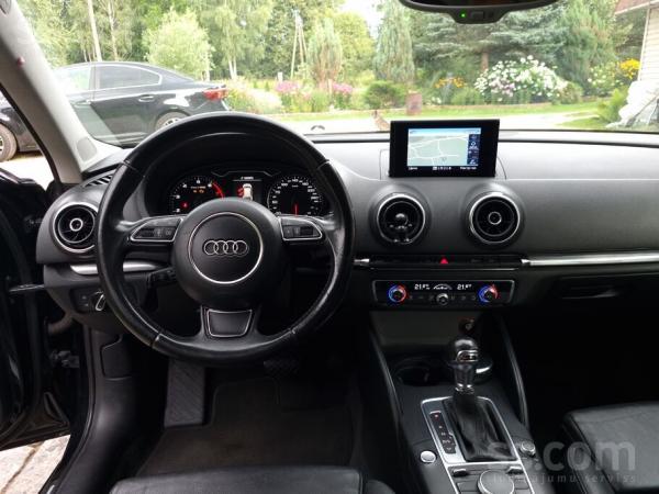Black Audi A3 2013 in Riga, with an engine capacity of 1.80 L and mileage of 154 thousand km for 9850 €, photo 9 on AUTOMOTO.COM.LV