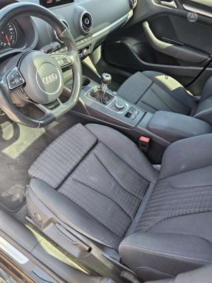 Black Audi A3 2013 in Utena, with an engine capacity of 1.97 L and mileage of 238 thousand km for 6799 €, photo 8 on AUTOMOTO.COM.LV