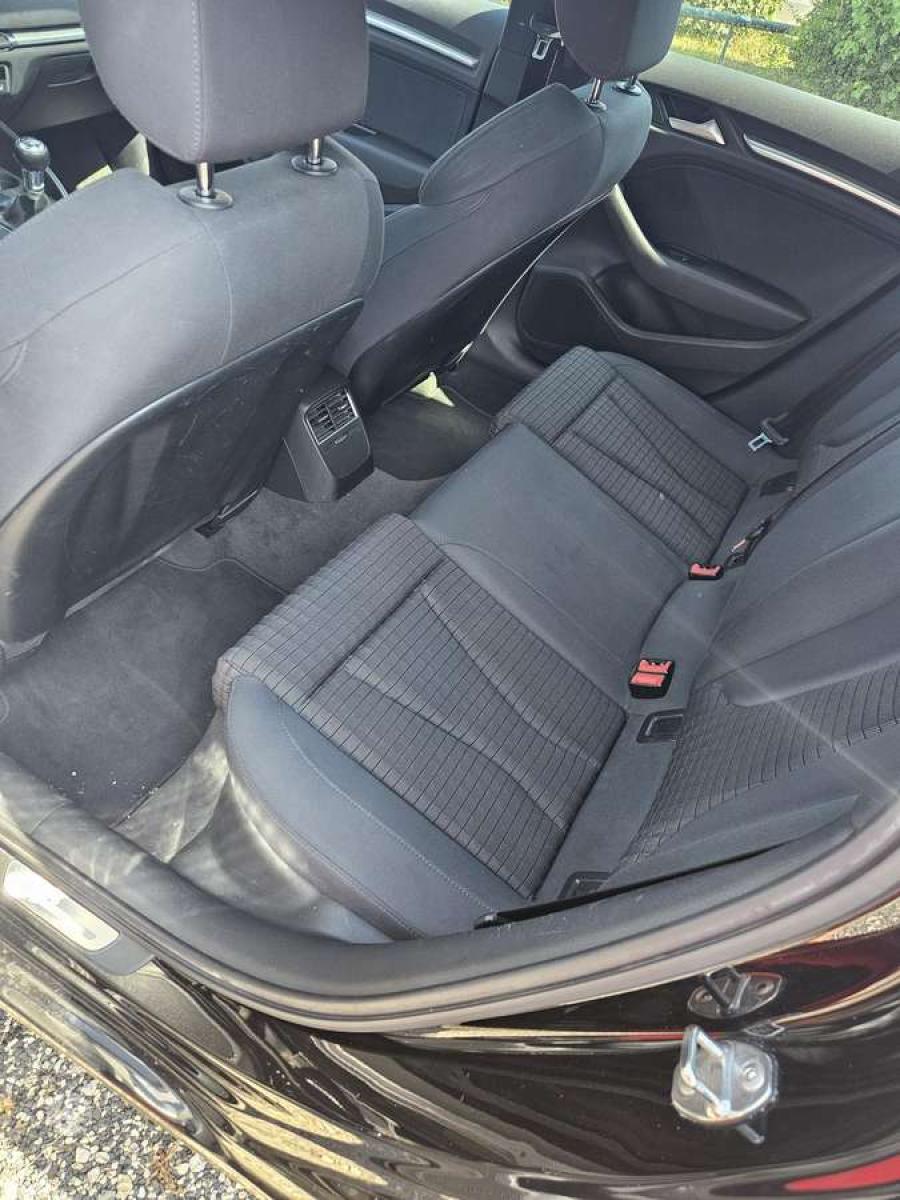 Black Audi A3 2013 in Utena, with an engine capacity of 1.97 L and mileage of 238 thousand km for 6799 €, photo 10 on AUTOMOTO.COM.LV