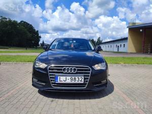 Black Audi A3 2013 in Kuldiga, with an engine capacity of 2.00 L and mileage of 449 thousand km for 6400 €, photo  on AUTOMOTO.COM.LV