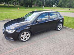 Melns Audi A3 2013 Kuldīga, ar dzinēja tilpumu 2.00 L un nobraukumu 449 tūkst. km par 6400 €, foto 3 vietnē AUTOMOTO.COM.LV