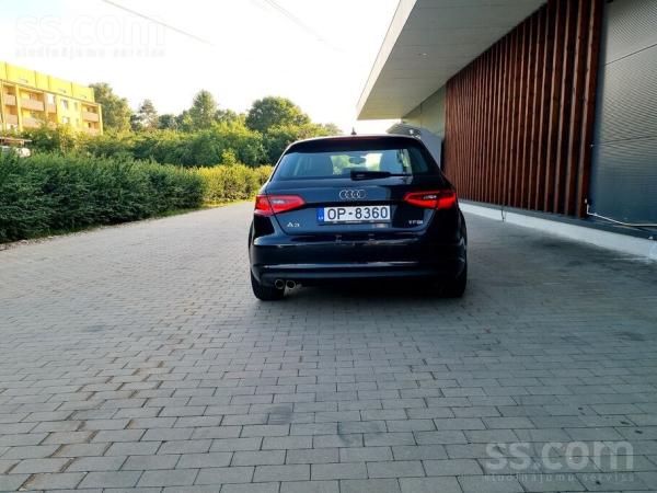Black Audi A3 2013 in Riga, with an engine capacity of 1.80 L and mileage of 154 thousand km for 9850 €, photo 5 on AUTOMOTO.COM.LV