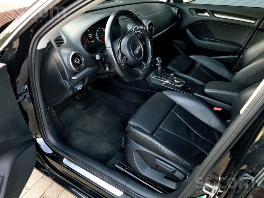 Melns Audi A3 2013 Rīga, ar dzinēja tilpumu 1.80 L un nobraukumu 154 tūkst. km par 9850 €, foto 7 vietnē AUTOMOTO.COM.LV