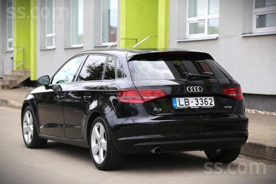 Melns Audi A3 2013 Rīga, ar dzinēja tilpumu 1.20 L un nobraukumu 98 tūkst. km par 7995 €, foto 7 vietnē AUTOMOTO.COM.LV