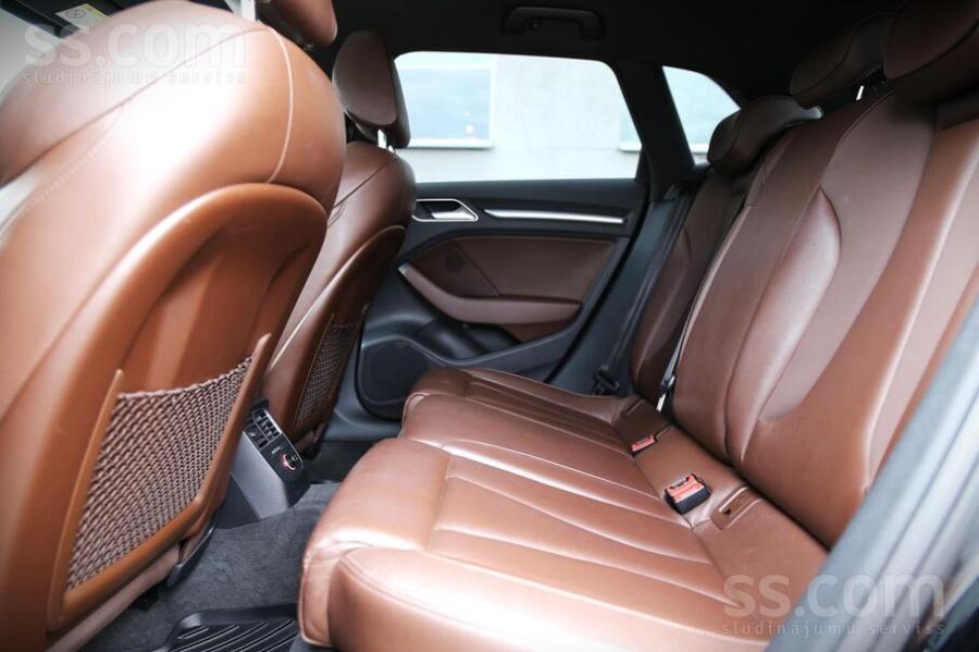 Melns Audi A3 2013 Rīga, ar dzinēja tilpumu 1.20 L un nobraukumu 98 tūkst. km par 7995 €, foto 17 vietnē AUTOMOTO.COM.LV