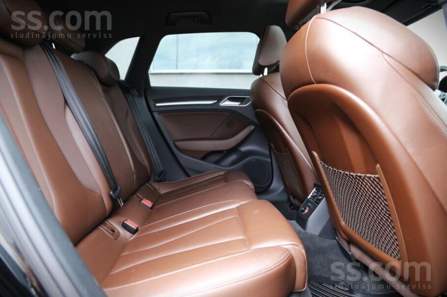 Melns Audi A3 2013 Rīga, ar dzinēja tilpumu 1.20 L un nobraukumu 98 tūkst. km par 7995 €, foto 18 vietnē AUTOMOTO.COM.LV