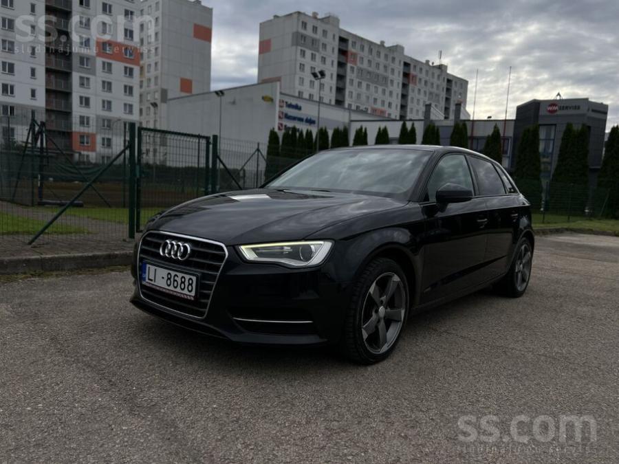 Melns Audi A3 2013 Rīga, ar dzinēja tilpumu 1.60 L un nobraukumu 367 tūkst. km par 8750 €, foto 1 vietnē AUTOMOTO.COM.LV
