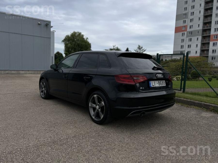 Melns Audi A3 2013 Rīga, ar dzinēja tilpumu 1.60 L un nobraukumu 367 tūkst. km par 8750 €, foto 8 vietnē AUTOMOTO.COM.LV