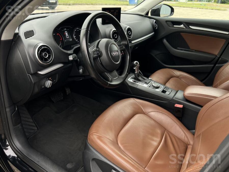 Melns Audi A3 2013 Rīga, ar dzinēja tilpumu 1.60 L un nobraukumu 367 tūkst. km par 8750 €, foto 11 vietnē AUTOMOTO.COM.LV