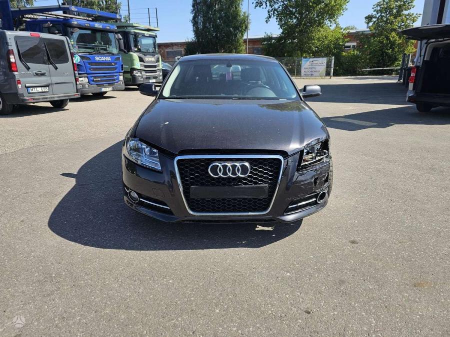 Black Audi A3 2013 in Ukmerge, with an engine capacity of 1.60 L and mileage of 280 thousand km for 3700 €, photo 12 on AUTOMOTO.COM.LV