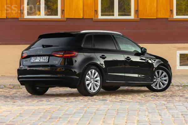 Melns Audi A3 2013 Jelgava, ar dzinēja tilpumu 1.40 L un nobraukumu 138 tūkst. km par 8290 €, foto 6 vietnē AUTOMOTO.COM.LV