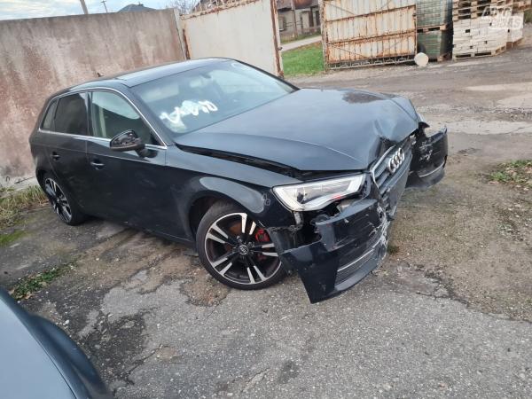 Black Audi A3 2013 in Panevezys, with an engine capacity of 2.00 L and mileage of 321 thousand km for 3000 €, photo 1 on AUTOMOTO.COM.LV