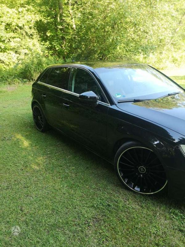 Melns Audi A3 2013 Kauņa, ar dzinēja tilpumu 1.39 L un nobraukumu 189 tūkst. km par 7999 €, foto 4 vietnē AUTOMOTO.COM.LV