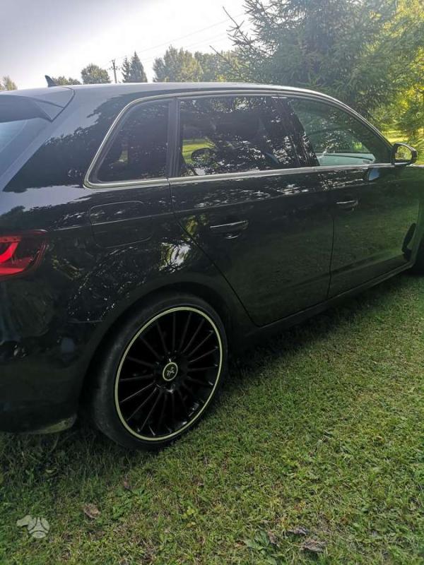 Melns Audi A3 2013 Kauņa, ar dzinēja tilpumu 1.39 L un nobraukumu 189 tūkst. km par 7999 €, foto 5 vietnē AUTOMOTO.COM.LV