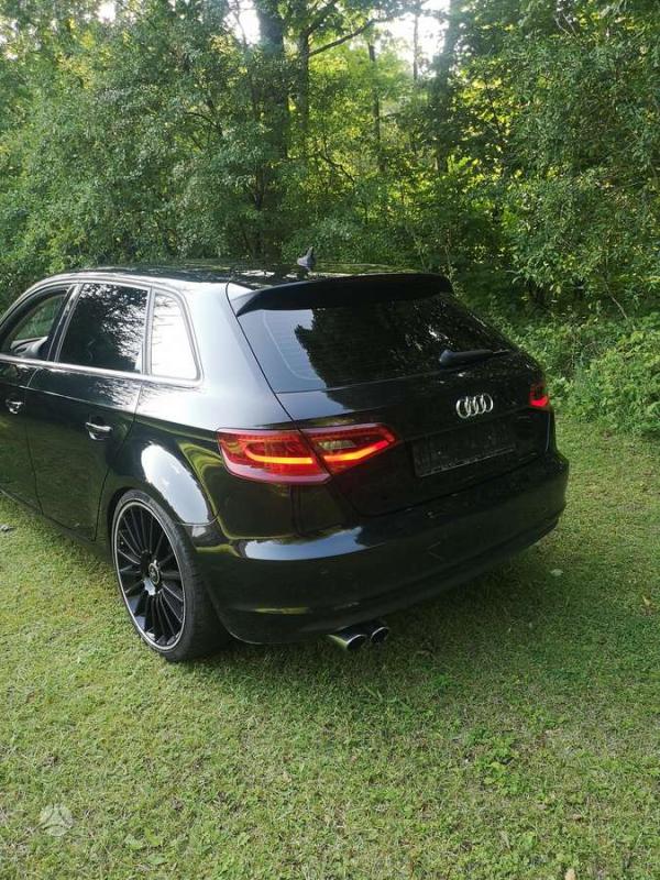 Melns Audi A3 2013 Kauņa, ar dzinēja tilpumu 1.39 L un nobraukumu 189 tūkst. km par 7999 €, foto 8 vietnē AUTOMOTO.COM.LV