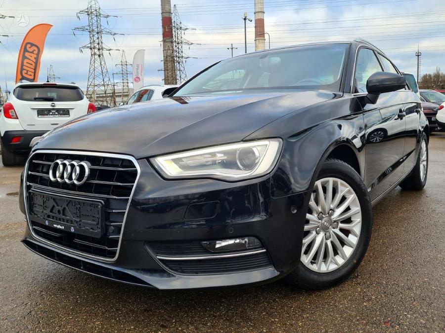 Black Audi A3 2014 in Kaunas, with an engine capacity of 1.60 L and mileage of 207 thousand km for 8650 €, photo 4 on AUTOMOTO.COM.LV