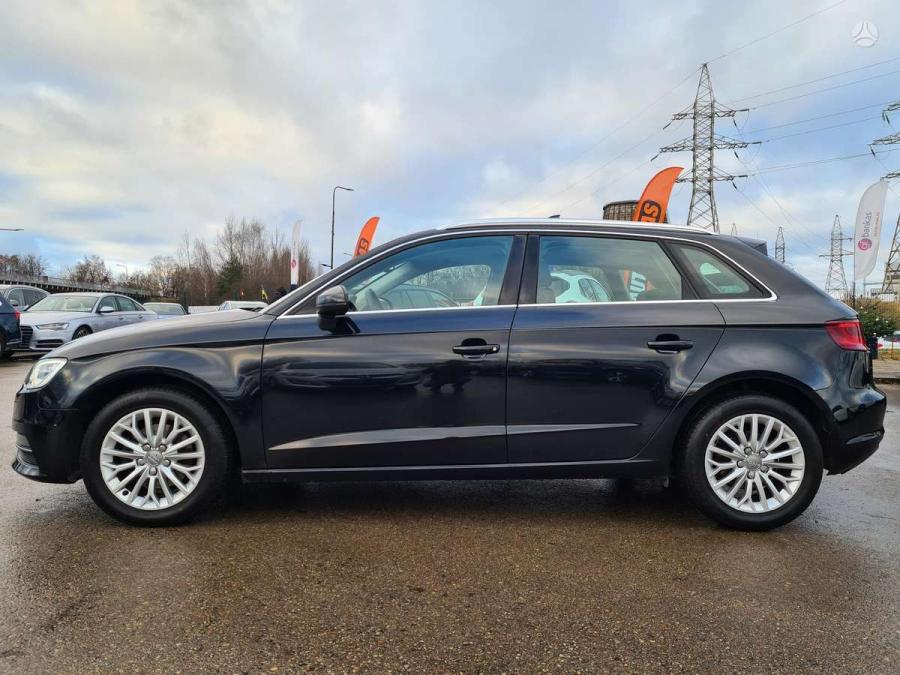 Black Audi A3 2014 in Kaunas, with an engine capacity of 1.60 L and mileage of 207 thousand km for 8650 €, photo 9 on AUTOMOTO.COM.LV